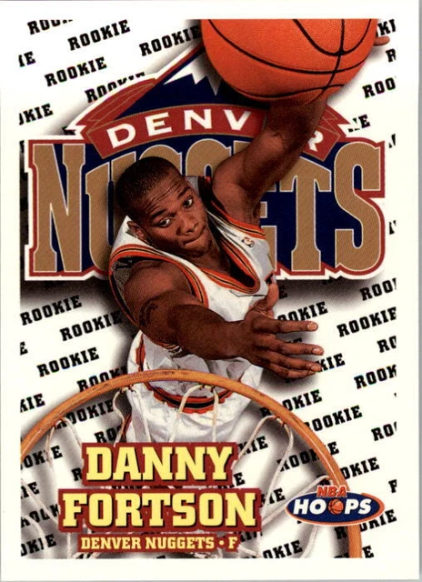 1997-98 HOOPS DENVER pépites de basketball #193 recrue Danny Fortson ...