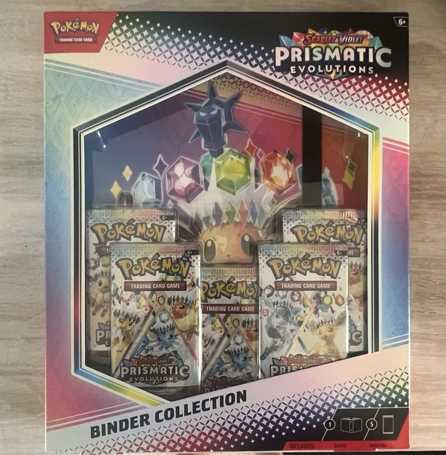 POKÉMON TCG PRISMATIC Evolutions Binder Collection £47.52 - PicClick UK