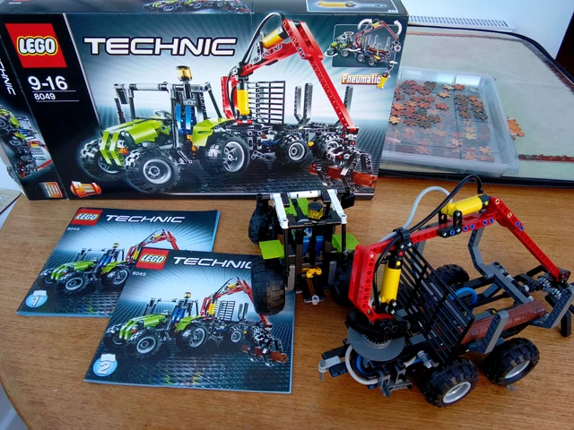 LEGO TECHNIC: TRACTOR with Log Loader (8049) complete with box and ...