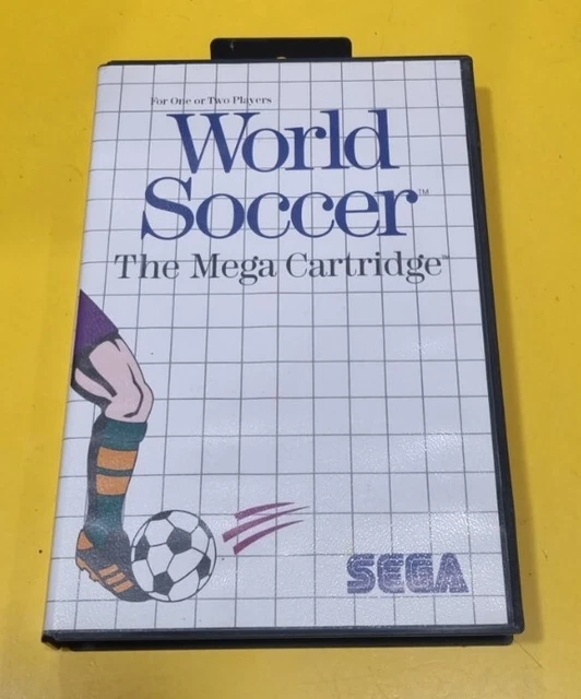 GIOCO SEGA MASTER System World Soccer The Mega Cartridge EUR 19,99 ...