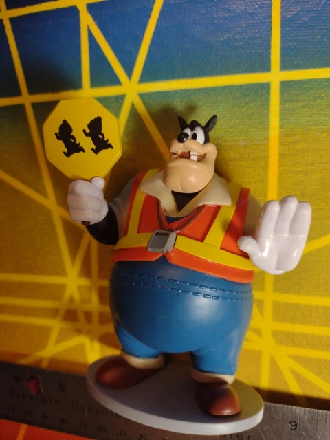 DISNEY’S MICKEY MOUSE & Friends Pete as Crosswalk Guard 4" Tall $8.76 ...
