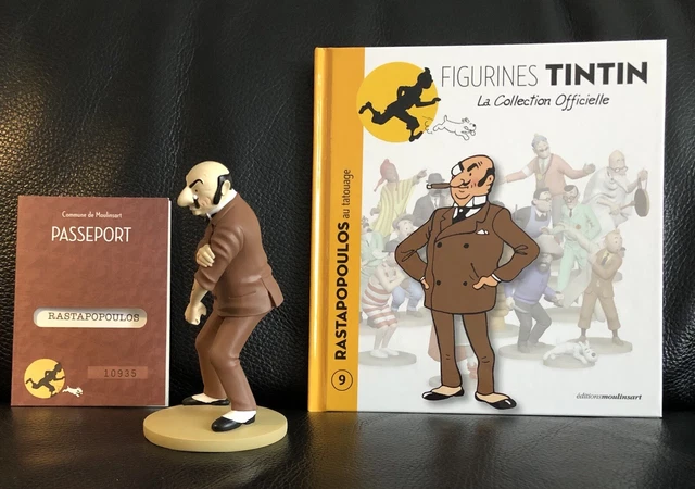 FIGURINE TINTIN COLLECTION Officielle N°9, Rastapopoulos au tatouage ...