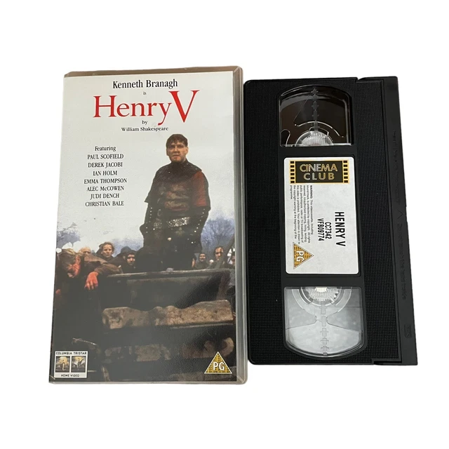 HENRY V (VHS Video Tape) Kenneth Branagh £5.95 - PicClick UK
