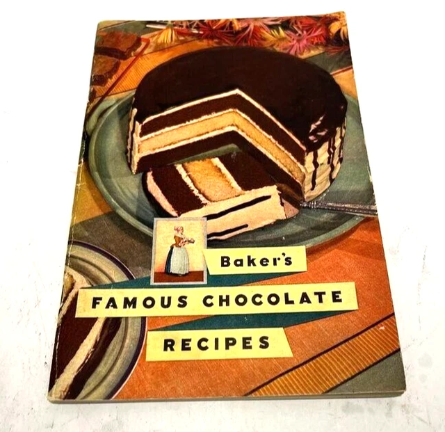 VINTAGE BAKER'S FAMOUS Chocolate Recipes Booklet 1936 6 x 9" $14.99 ...