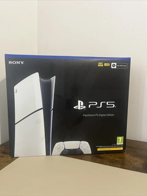 SONY PS5 SLIM Digital Edition 1TB Video Game Console - White FAST POSTAGE £329.99 - PicClick UK