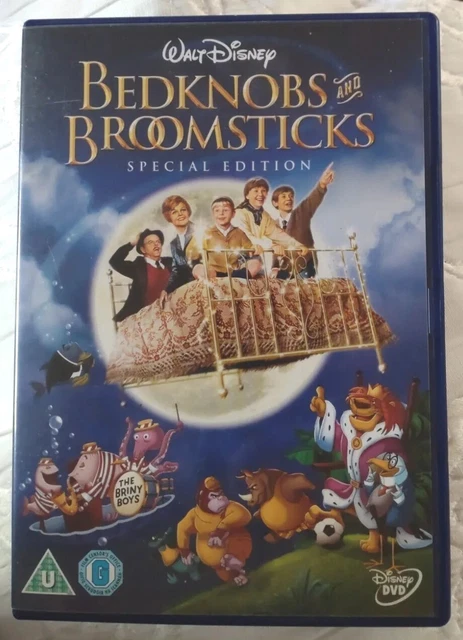 BEDKNOBS AND BROOMSTICKS: Disney Christmas Movie DVD - Angela Lansbury ...