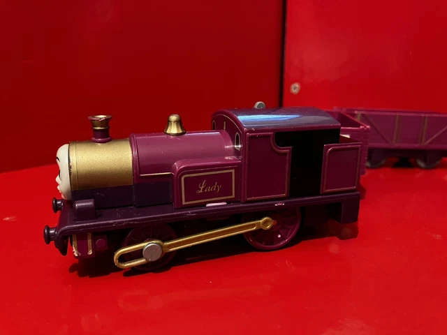 LADY WITH TRUCKS Magic Rail Thomas & Friends Trackmaster Motorized ...