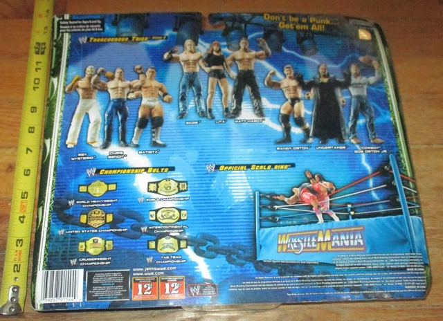 2005 WWF WWE Jakks Edge Matt Hardy Lita Wrestling Figure Trii infidi ...