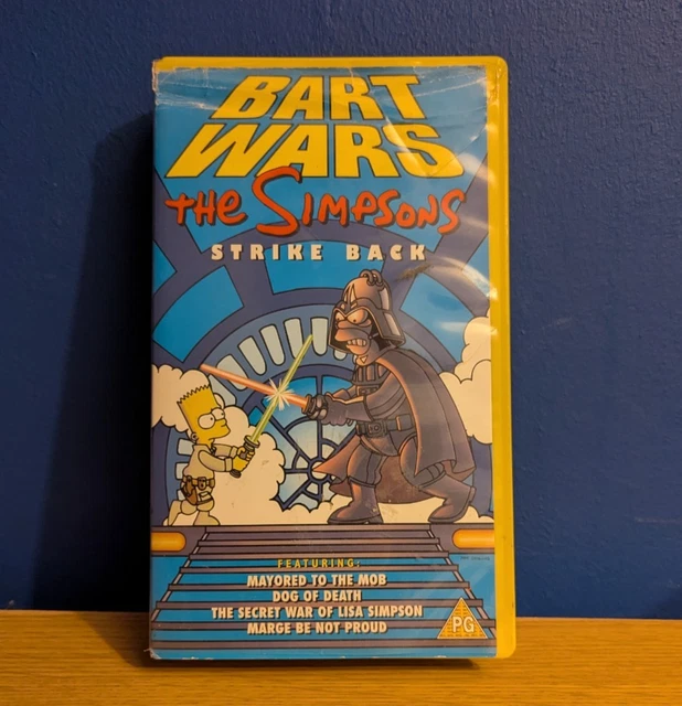 BART WARS: THE Simpsons Strike Back VHS Video £1.16 - PicClick UK