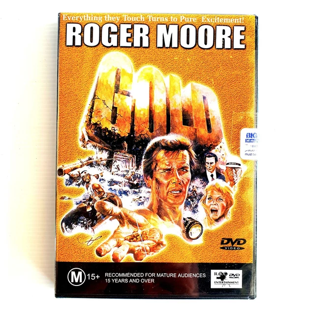 GOLD DVD 1974 Action, Roger Moore, Susanna York, Region 0/All, Free ...