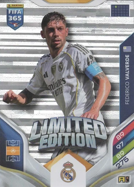 PANINI FIFA 365 Adrenalyn XL 2026 Limited Edition Federico Valverde ...