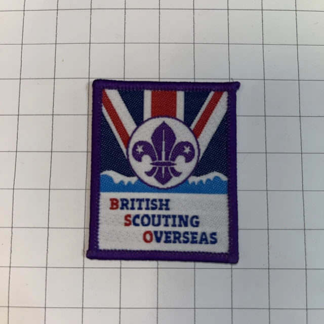 BOY SCOUT BADGE British Scouting Overseas District J84 £4.99 - PicClick UK