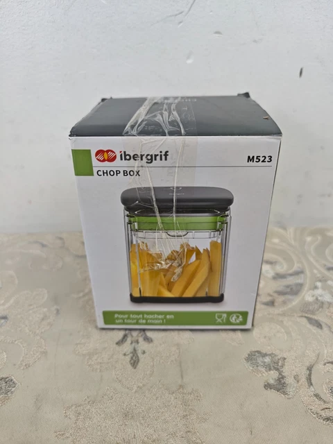 IBERGRIF M523 POTATO Chipper Chip Cutter, 3 in 1 Potato Cutter, Fast ...