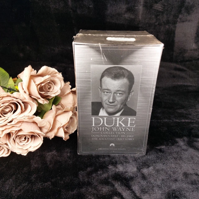 SEALED VHS SET-THE Duke John Wayne Collection VHS Box Set (2001) 4 ...