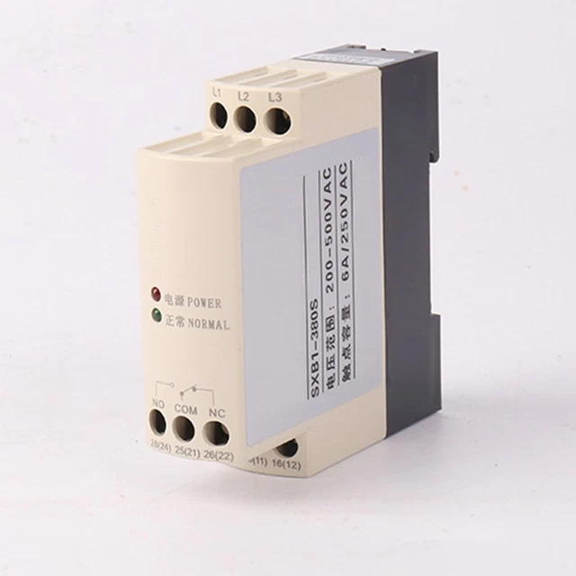 REAL TIME MONITORING Relay for Phase Misalignment and Phase Loss Faults ...