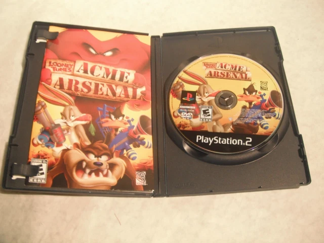 LOONEY TUNES ACME Arsenal (Sony PlayStation 2, 2007) Complete Tested ...