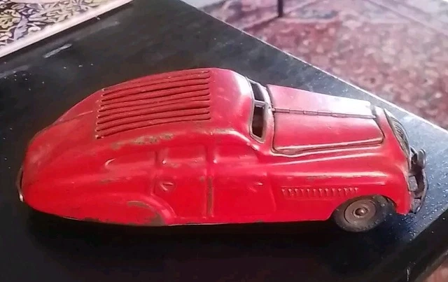 SCHUCO COMMANDO WIND-UP Car In Red No Key £27.94 - PicClick UK