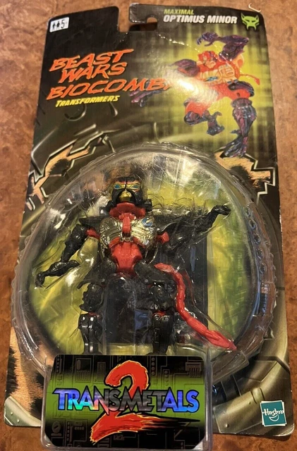 TRANSFORMERS: BEAST WARS - Optimus Minor action figure - Transmetals 2 ...