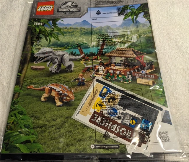 LEGO 75941 JURASSIC World Indominus rex vs. Ankylosaurus sans boîte ...