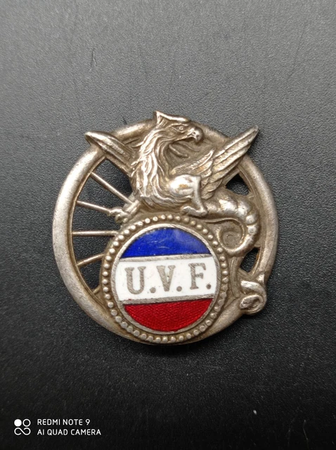 ANCIEN INSIGNE UVF Union Vélocipédique France,Vélo,Tour France ,cyclisme,sport . EUR 10,00 ...