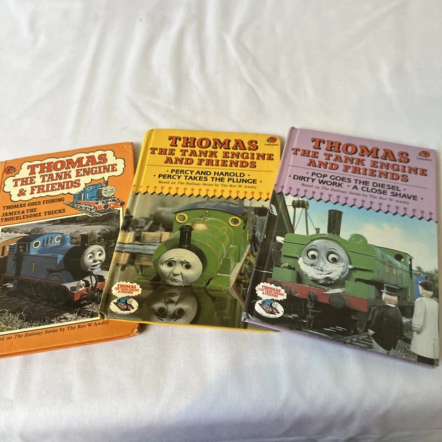 VINTAGE THOMAS THE Tank Engine & Friends Books - Set of 3 £8.55 ...