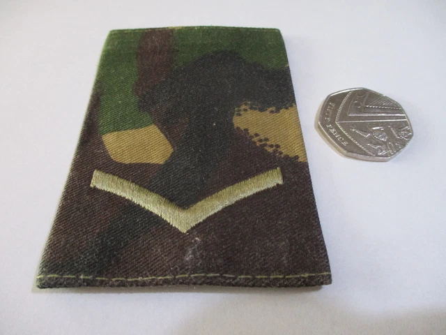 BRITISH ARMY DPM Lance Corpral rank slide £5.00 - PicClick UK