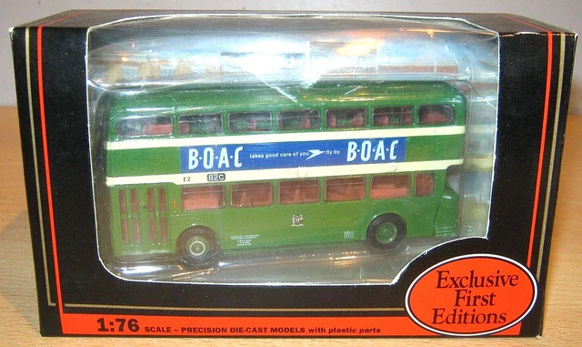 EFE LEYLAND ATLANTEAN 'BOAC' LIVERPOOL CORPORATION Bus Model MIB - 1/76 ...