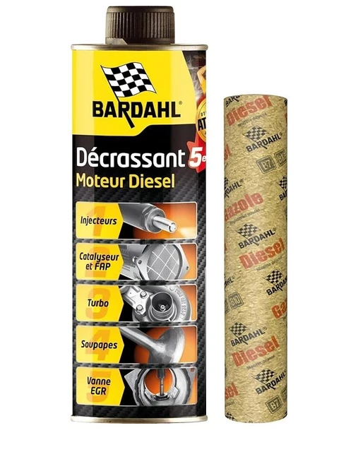 DÉCRASSANT MOTEUR DIESEL 500 ml - Formule pro 5 en 1 BARDAHL (offre ...