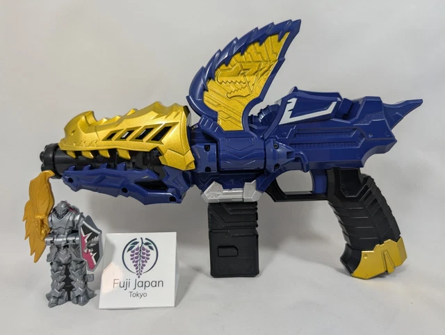 POWER RANGERS DINO Fury Ryusoulger DX Gold Mosa Blaster Changer Morpher ...