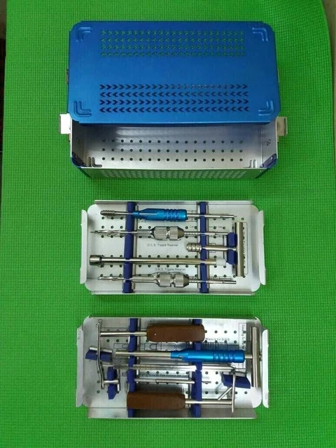 VETERINARY DHS AND DCS Instrument set with Graphic Case Box Surgical ...