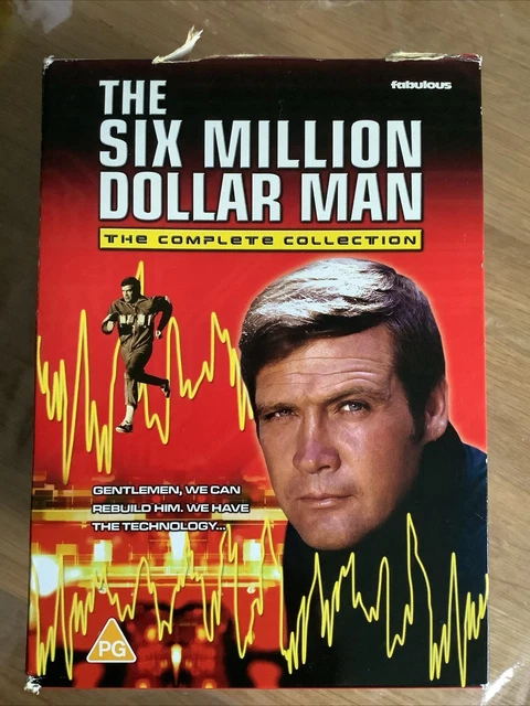 THE SIX MILLION Dollar Man - The Complete Collection (40 Disc DVD) Lee ...