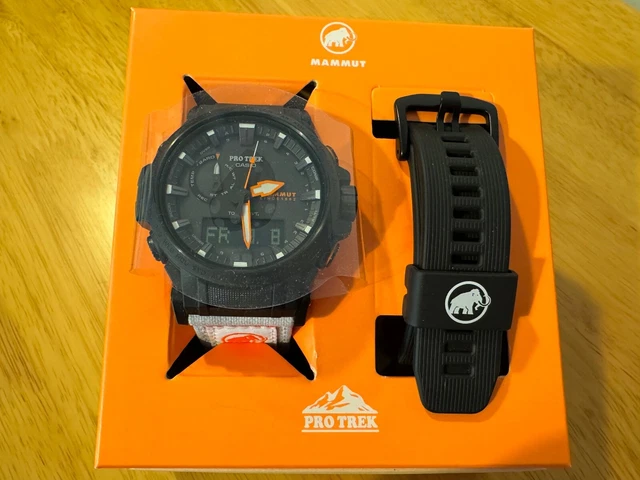 CASIO PRO TREK Mammut PRW61MA-1A £450.00 - PicClick UK
