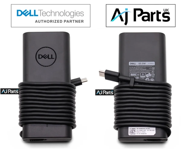 GENUINE DELL 65W USB Type C Power Adapter Charger For Dell PN 0723JG ...