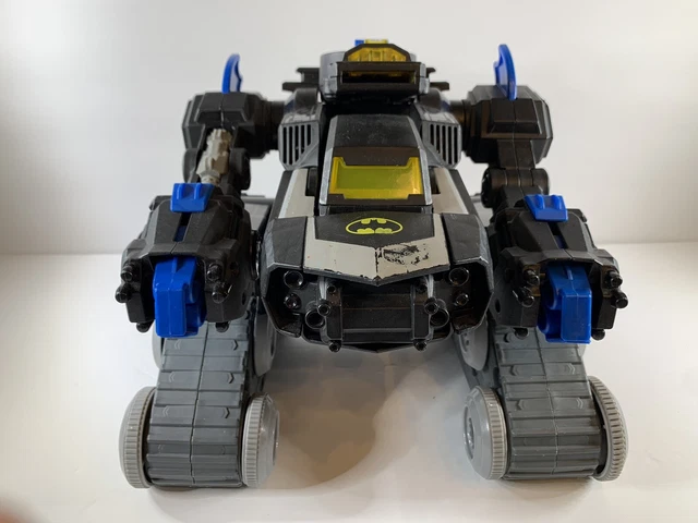 FISHER PRICE IMAGINEXT DC Super Friends blue Batbot Batman Robot - No ...