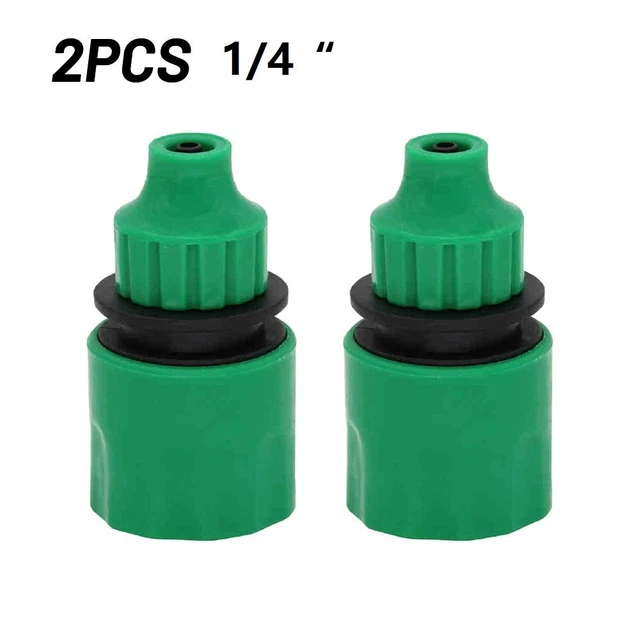 WATER PIPE QUICK Coupling 1/4in Quick Coupling Integrated Pipe Connect ...