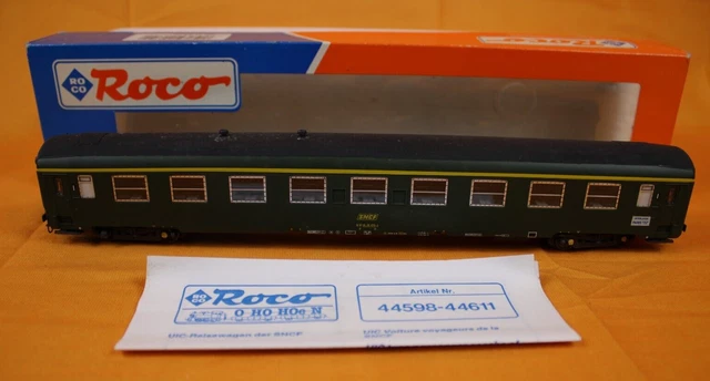 ROCO 44610 HO Gauge/1:87 Scale SNCF 1st Class Carriage - Boxed £22.50 ...