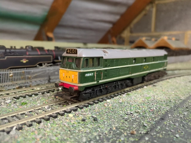 OO GAUGE HORNBY Triang Class 31 Brush 2 Green No D5847 Freewheeling ...