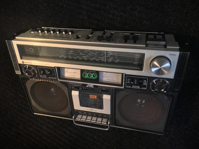 JVC RC-838 / RC-838C / RC-838JW / RC 838 Boombox Ghettoblaster Portable ...