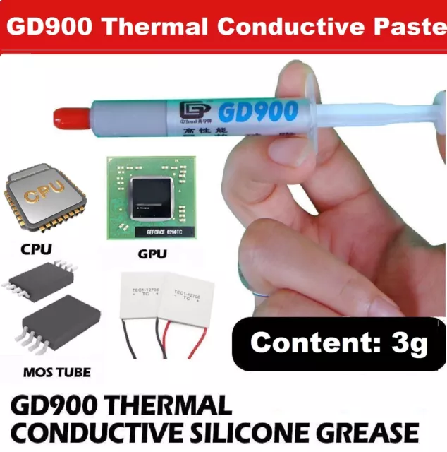 Thermal Grease Heatsink Paste Heatsink Cpu Gpu Vga Syringe Cooling