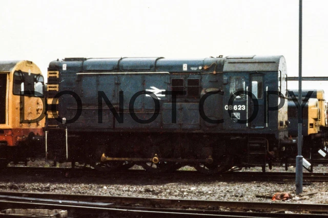 UK DIESEL TRAIN Railway Photograph Of Class 08 08623 Loco. Rm08-205 £1. ...