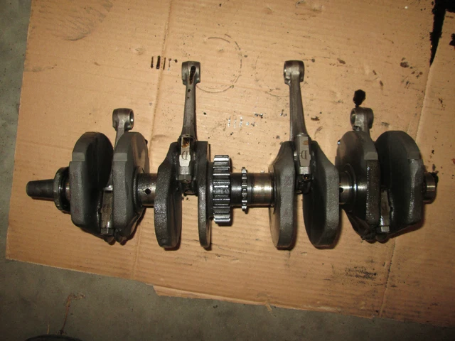 1972 HONDA FOUR CB500 CB 500 crankshaft crank shaft rods rod engine ...