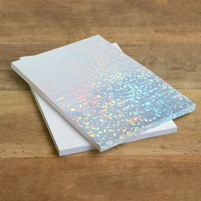 10 SHEETS SHINY Printable Sheet Glitter Printable Paper for Printer ...