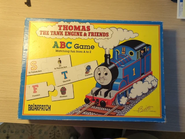 THOMAS THE TANK Engine & Friends ABC Matching Game A To Z Briarpatch ...