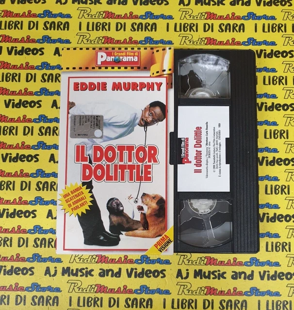 FILM*VHS IL DOTTOR DOLITTLE Eddie Murphy cartonata Panorama 2001 (FP2 ...