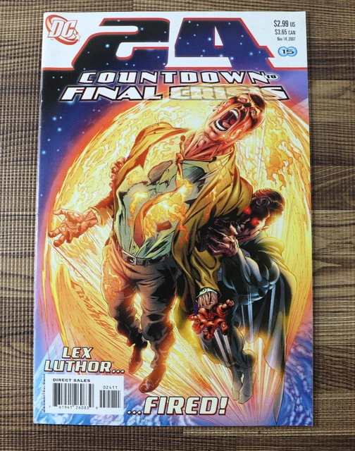 2007 DC COMICS Countdown Final Crisis #24 G/FN+ EUR 1,91 - PicClick FR