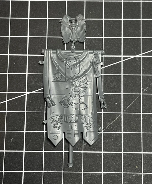 WARHAMMER 40K BLOOD Angels Assault Terminator Squad Banner Standard ...