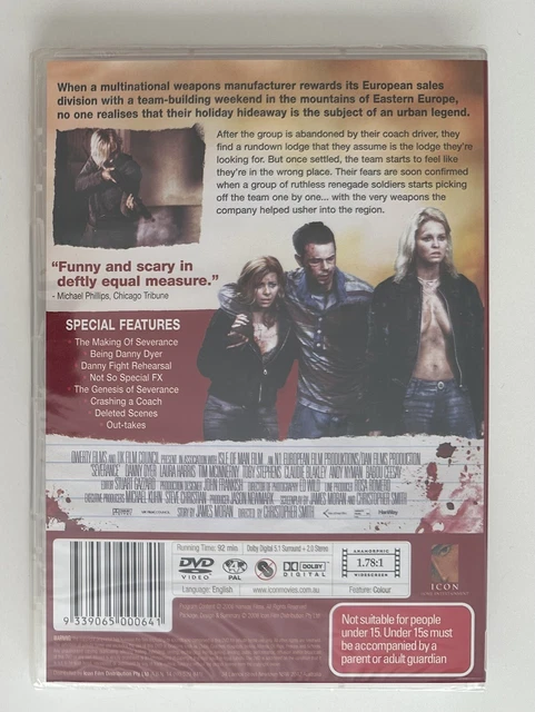 SEVERANCE (DVD) REGION 4 Christopher Smith Danny Dyer Laura Harris 2006 ...