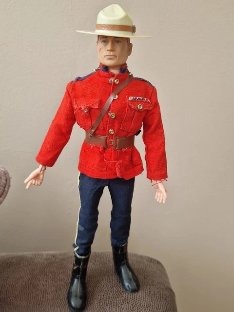 VINTAGE ACTION MAN Royal Canadian Mountie Part Uniform - No Figure £24. ...
