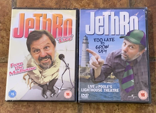 JETHRO DVD TOO Late to Grow Up & Live - From The Madhouse - SEALED ...