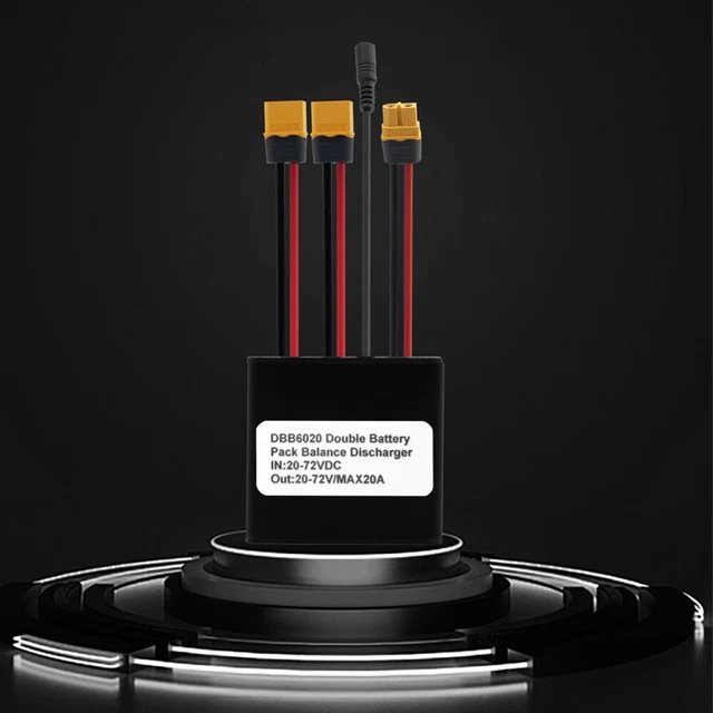 ADAPTER DUAL BATTERY Simultaneous Discharge Module Smart Weight £39.64 ...